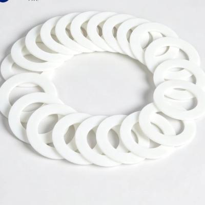 China OEM Custom Machined Virgin PTFE High Temperature Flat Ring Gasket Sealing Washer for Weichai Engine for sale