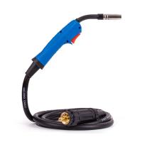 China Gas Cooled Euro Connector MIG Welding Torch with 3M 5M Cable Length for CO2 MAG Welding Gun Applications for sale