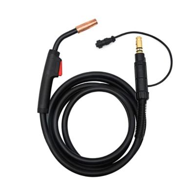 China 24KD MIG Welding Torch 3 Meters CO2 Gas Protective MIG Welder Torch Fit for 340A Current Welding Gun for sale