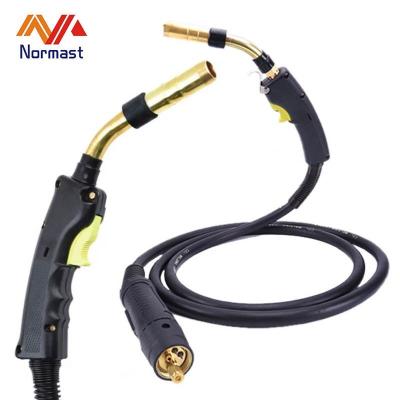 China 200A MIG MAG Welding Torch with 60% Duty Cycle and Euro Connector for Industrial CO2 Welding Gun Use for sale