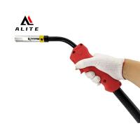 China Alite KR350 Air Cooled MIG MAG Welding Torch Euro Torch with Copper Swan Neck and Piezo Ignition 3M 4M 5M Cable for sale