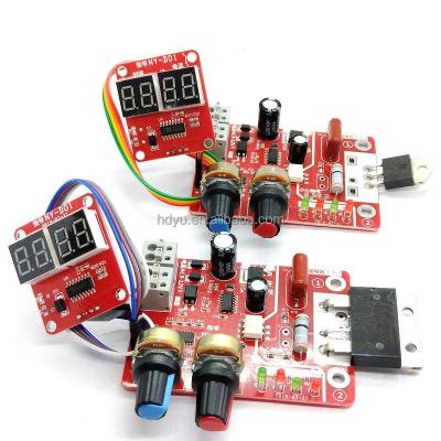 China 40A-100A Spot Welding Machine Control Board with Adjustable Time and Current Digital Welder Control Board for sale