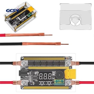 China 12V Welding Machine Control Board with 99 Gears Adjustable and Digital Tube Display Spot Welder PCB for 18650 Battery for sale