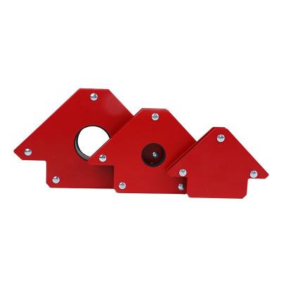 China Industrial Grade Magnetic Welding Holder Arrow Welding Angle Clamp with Levels for Soldering Alignment for sale