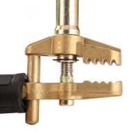 China 800A Screw Type Copper Welding Clamp with Insulated Handle Grounding Clamp Earth Clamp for Welding for sale