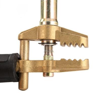 China 800A Screw Type Copper Welding Clamp with Insulated Handle Grounding Clamp Earth Clamp for Welding for sale