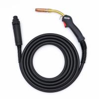 China 300A Air Cooled MIG Welding Gun with Copper Swan Neck and Ergonomic Handle CO2 MAG Welding Torch 1.2mm 3m Cable Euro for sale