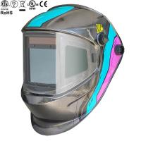 China Solar Powered Welding Helmet with Side Windows and 103x90mm Wide View Auto Darkening Welding Mask for Safety Comfort for sale