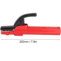 China Pure Copper Welding Electrode Holder 300A 500A 800A Flexible Welding Clamp for Manual Arc SMAW Welding Machines for sale