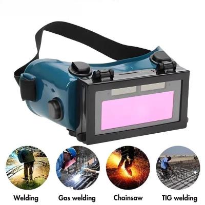 China Auto Darkening Welding Helmet with High View Area and 0.1ms Switch Time for Arc Protection for sale