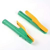 China Durable Electrode Holder with High-Conductivity Copper Jaws for Low Heat Build-Up and 300A/500A/800A Cable Connections for sale