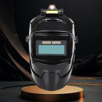 China LED Work Light Auto-Darkening Fiber Glass Welding Helmet Welding Mask for MIG MAG TIG Arc Welding Protection for sale
