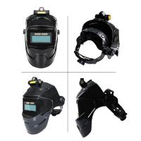 China LED Work Light Auto-Darkening Fiber Glass Welding Helmet Welding Mask for MIG MAG TIG Arc Welding Protection for sale