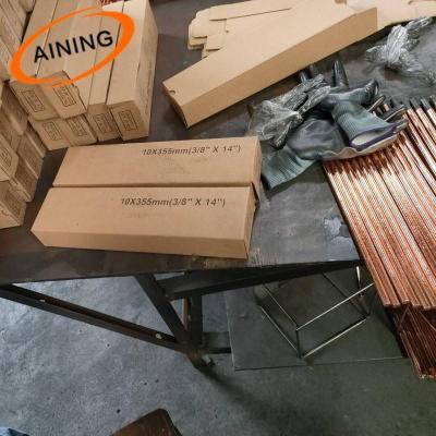 China 12 mm Copper-Coated DC Carbon Arc Gouging Electrode Gouging Carbon Rod for Heavy Back-Gouging for sale