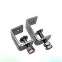 China Heavy-Duty Welding Clamp C-Clamp with 15 cm Jaw Capacity, Copper-Plated Screw and Quick Release One-Hand Operation for sale