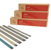 China E7018 Low Hydrogen Welding Electrode 3.2 mm Carbon Steel Welding Rod for All-Position Arc Welding for sale