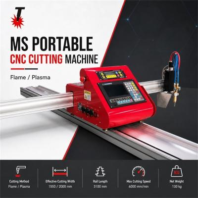 China Portable Automatic Plasma Cutting Carriage 80-100 A for Straight and Circle Cutting of Steel Plate up to 20 mm for sale