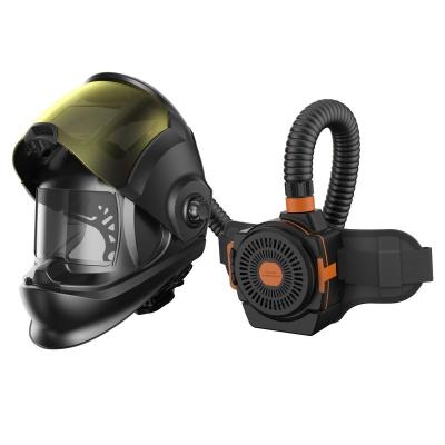 China Auto-Darkening Welding Helmet with 0.1 ms Switching Time, DIN 3-13 Adjustable Shade and Under 500 g Lightweight ADF Welding Mask for sale