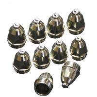 China 1.5 mm Plasma Outer Nozzle TET01512 Equivalent for 80-100 A Class Plasma Shield Cup Torch Nozzle for sale