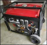 China Civilian Gasoline Welder Generator / 200A Welding Machine AC 5.0Kw Output Power for sale