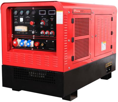 China 500A Diesel Welding Generator with Tri-phase 25kW/400V Power and Multi-welding Functions for Pipeline Construction for sale