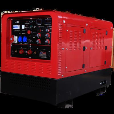 China Lianwai H400-Ⅱ 400A Dual Welding Machine with 16Kw Auxiliary Power for Pipeline and Steel Structure Welding for sale