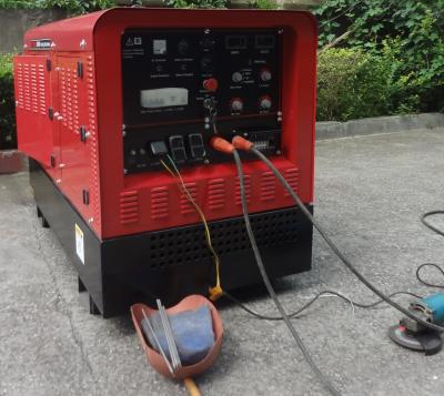China 400A Pipeline Welding Generator with 16Kw Tri-phase Power and Electric Start for Oil & Gas Pipeline Construction for sale