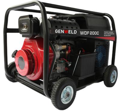 China Portable  200A Diesel Engine Driven  Welder (MMA, TIG, Cellulose down welding ) for sale