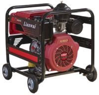 China 250A Portable Welder Generator with 3kW AC Output and IP23 Protection for Pipeline and Field Welding for sale