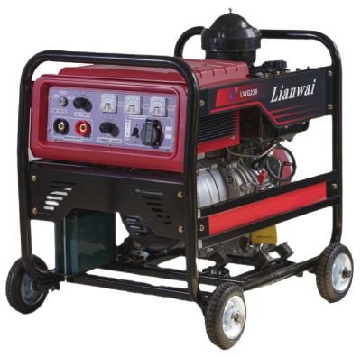 China Civilian Portable Gasoline Welder Generator 210A AC 3.0Kw Auxiliary Output Power for sale