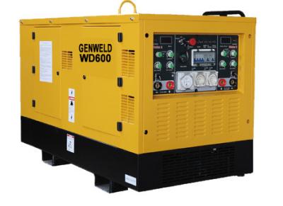 China WD600 600A Diesel Engine Driven Arc Welder with 36Kw Prime Power 790Kg Net Weight and 70L Fuel Capacity for sale