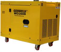 China WD200B 200A Silent Diesel Welder Generator for sale