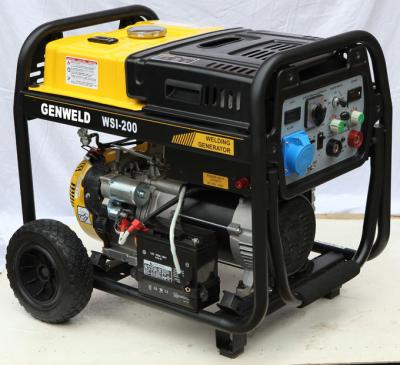 China WSI-200 200A Petrol Welding Machine Powered By Both Self Power / Utility Power Grid for sale