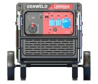 China LWG8000iE Portable Engine Driven Arc Welder with 22L Fuel Tank 6.8kw Running Watts and 420cc Engine Displacement for sale