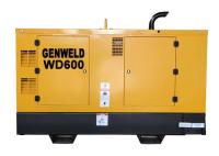 China WD600 600A Pipeline Welding Machine with Prime Power 36Kw and 1500rpm Diesel Engine for sale