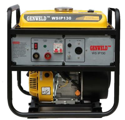 China WPI-130 130A Petrol Welder Generator With AC 0.8Kw /240V Output Power for sale