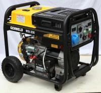 China GENWELD WSI-200 Portable 200A MMA Inverter Welder Powered by Either Self-engine or  Utility Power Grid for sale