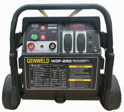 China GENWELD WDF-250 250A Digital Pipeline Welding Machine with Compact Design and 6Kw Auxiliary Power for sale