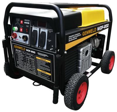 China Portable 200A Gasoline Engine Driven Welder (MMA, TIG, Cellulose-down welding) for sale