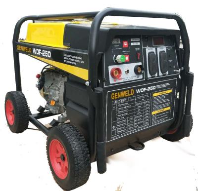 China Portable Gasoline Generators WDF-250 250A for sale