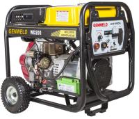 China GENWELD Portable Diesel Welder Generator WD200A 200A AC 6.5Kw Output Power for sale