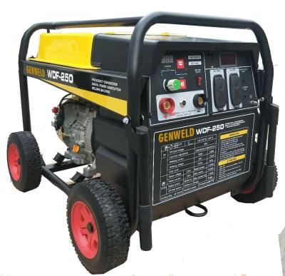 China GENWELD  WDF-250A Engine Driven Welding Machine for sale