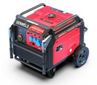 China GENWELD Portable 7kW Silent Gasoline Generator Set with 4 Wheels and 65dB Low Noise Level for sale