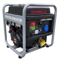 China GENWELD LWG-5000i 4 KW Gasoline Inverter Generator with AC/DC Car Charger Interfaces and Pure Sine Wave AC Output for sale