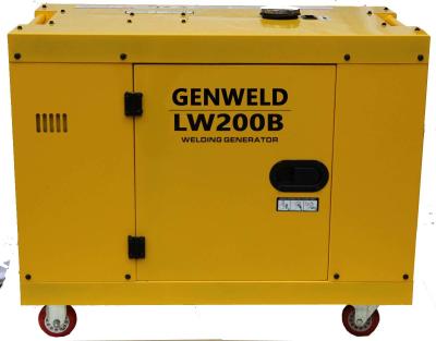 China WD200B 200A Silent Diesel Welder Generator AC 4.0Kw/230V Or 120V Output Power for sale