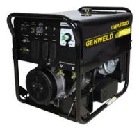 China Professional Small Engine Driven Welder / Easy Move Petrol Welder Generator for sale