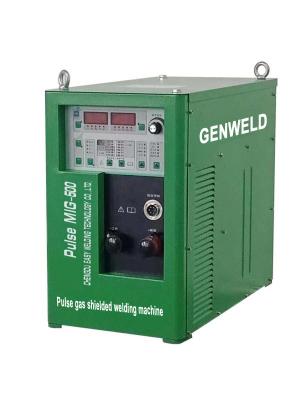 China GENWELD Pulse MIG-350 Portable Gasoline Powered Engine Driven Welder with 500A Output Current for sale