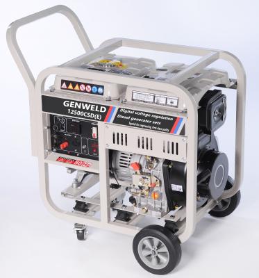 China GENWELD 12500CSD(E) Digital Voltage Regulating Diesel Generator Set for sale