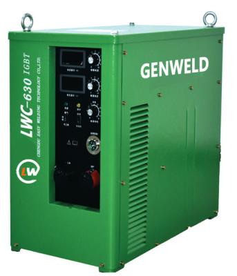 China GENWELD LWC Series Gas Shielded Welder with Soft Switching Technology Digital Display and Short Circuit Transition Waveform Control for sale