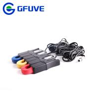 China 100 A Measurement Electrical Flexible Ct Clamps For Bnc Connector Red Color for sale